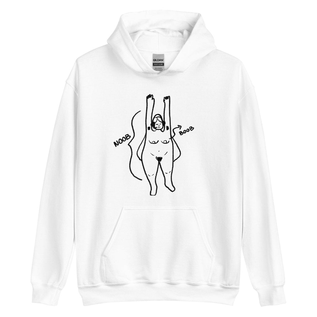 Noob Anatomy | Unisex Hoodie | Feminist Gamer